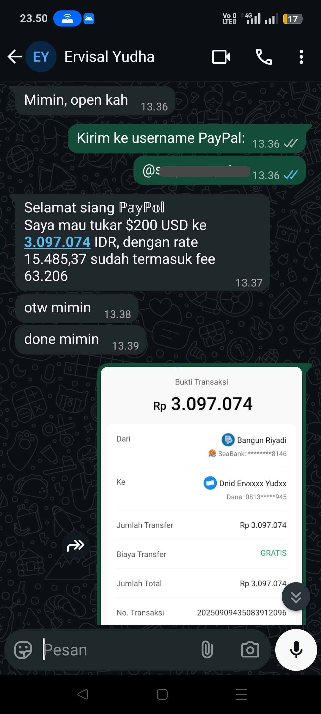 PayPol - Bukti Transaksi